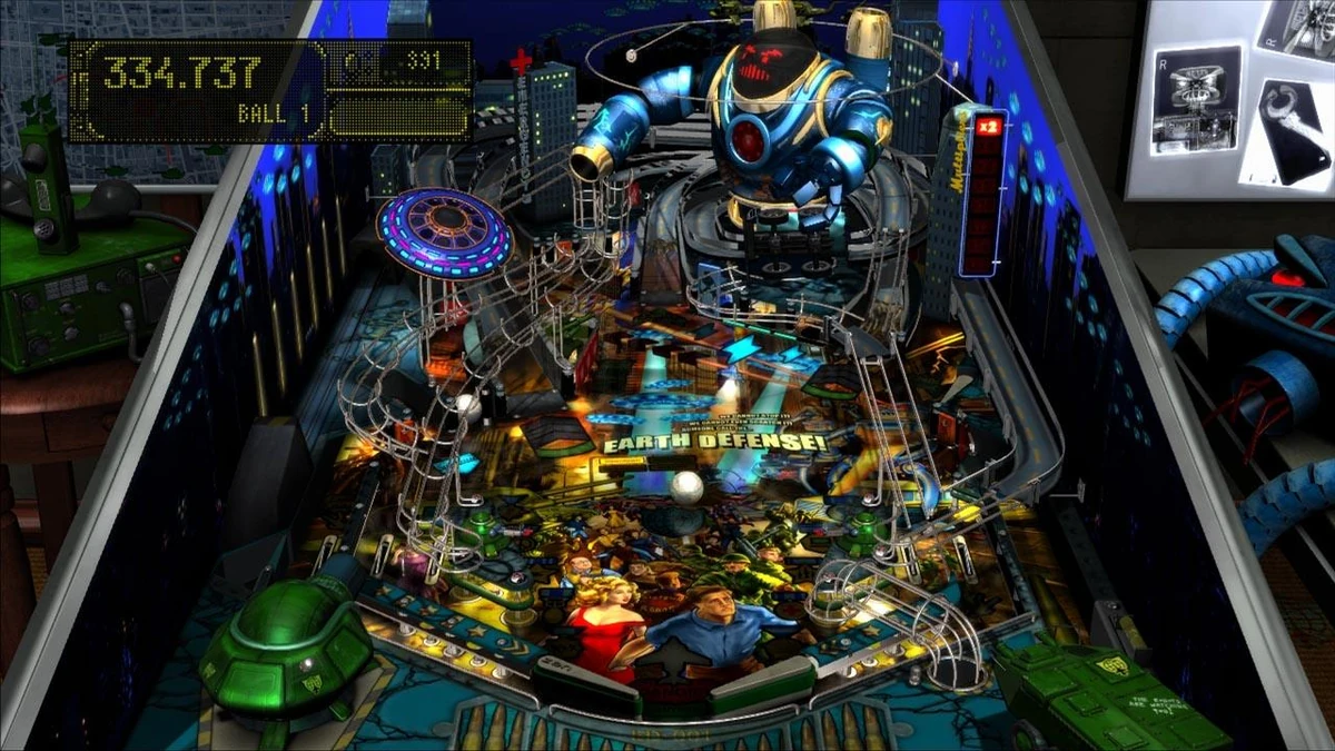 Zen Pinball Earth Defense Table (PS3) | Classic Game Room Wiki | Fandom