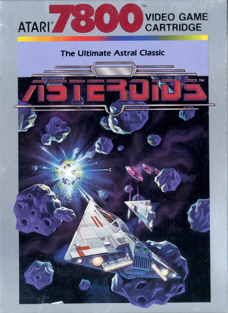 Asteroids (Atari 7800) | Classic Game Room Wiki | Fandom