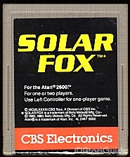 Solar Fox (Atari 2600) | Classic Game Room Wiki | Fandom