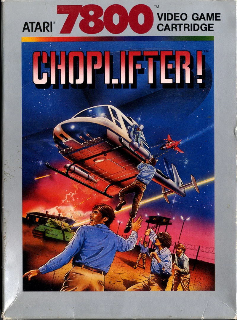 Choplifter! (Atari 7800) | Classic Game Room Wiki | Fandom