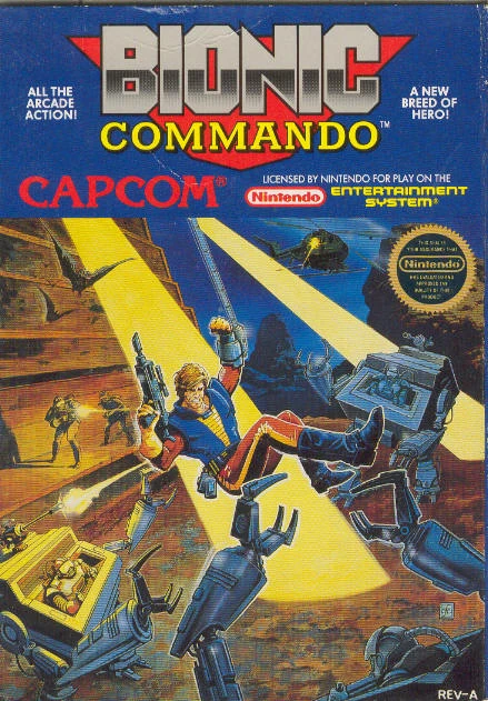 Bionic Commando (NES) | Classic Game Room Wiki | Fandom