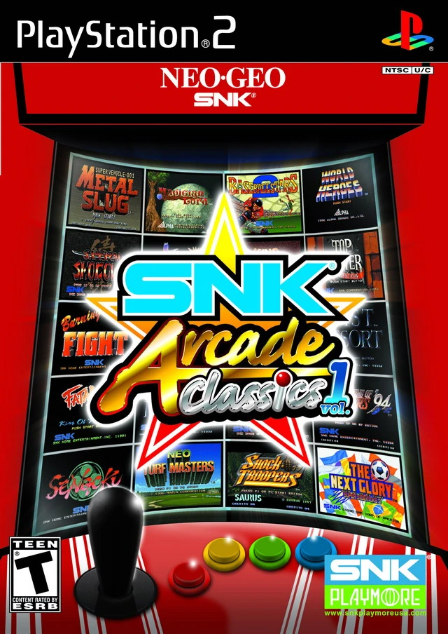 SNK Arcade Classics: Volume 1 (PS2) | Classic Game Room Wiki | Fandom