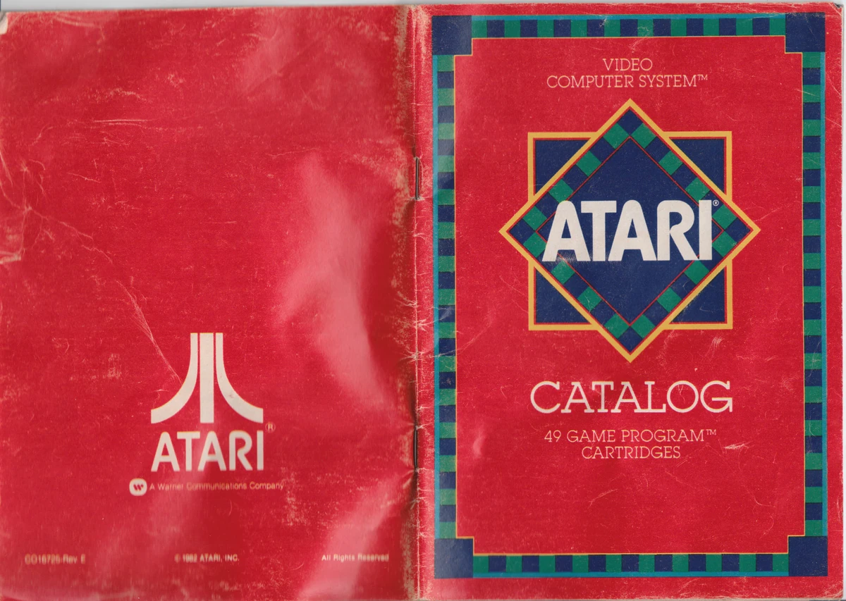 1982 Atari 2600 Catalog & Top 10 | Classic Game Room Wiki | Fandom