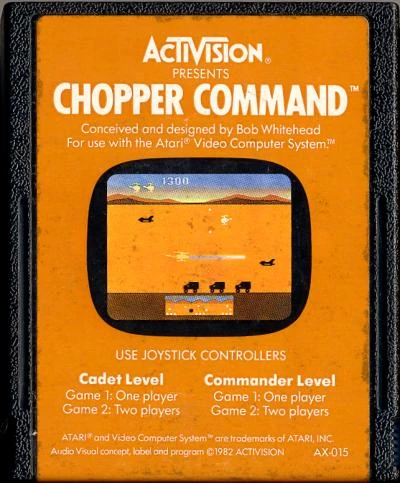 Chopper Command (Atari 2600) | Classic Game Room Wiki | Fandom