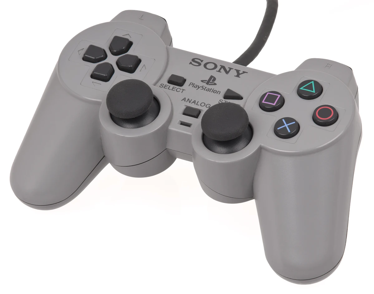 Playstation 1 Dualshock Controller (PS1) | Classic Game Room Wiki | Fandom