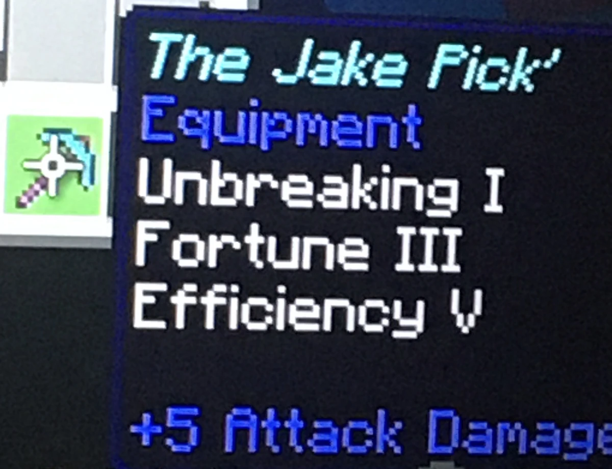 The Jake Pick | TheGangSMP Wiki | Fandom