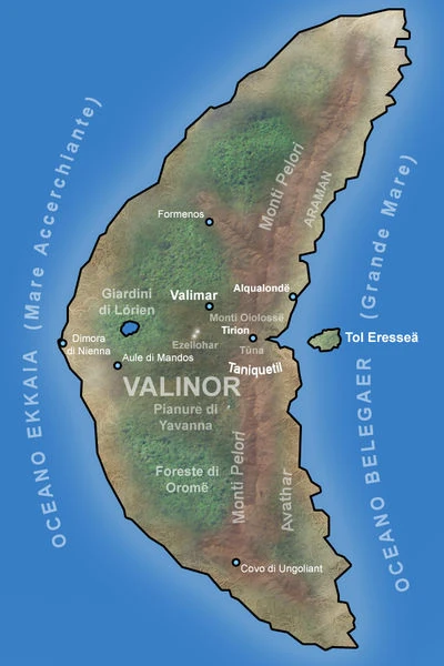 Valinor | J.R.R.Tolkien Legendarium Wiki | Fandom