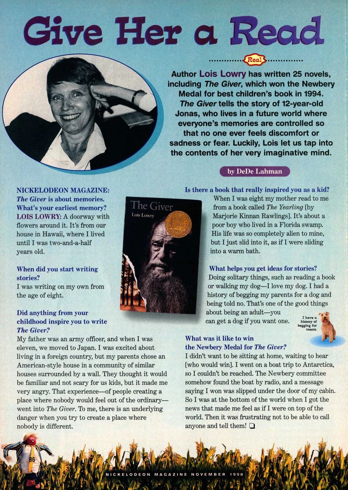 Lois Lowry | The Giver Wiki | Fandom