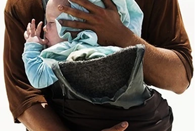 The Giver Jonas And Gabe Sledding