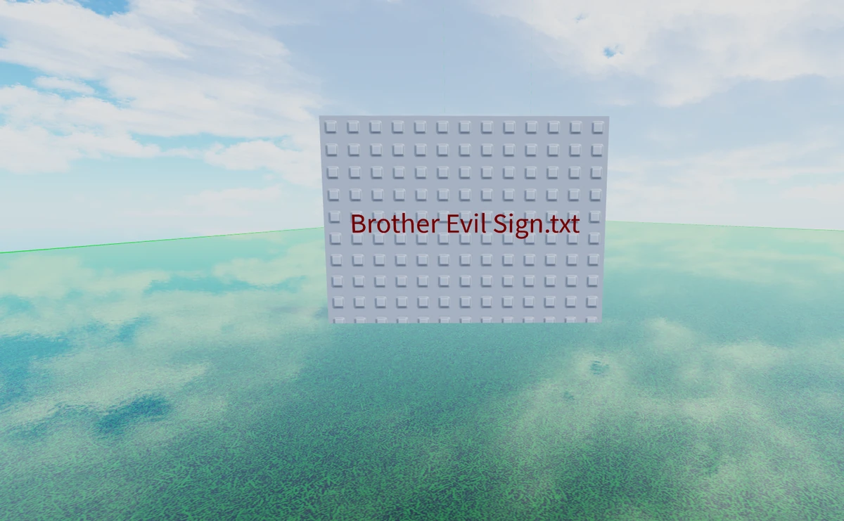 Brother Evil Sign | The Great Difficulty Chart Wiki | Fandom