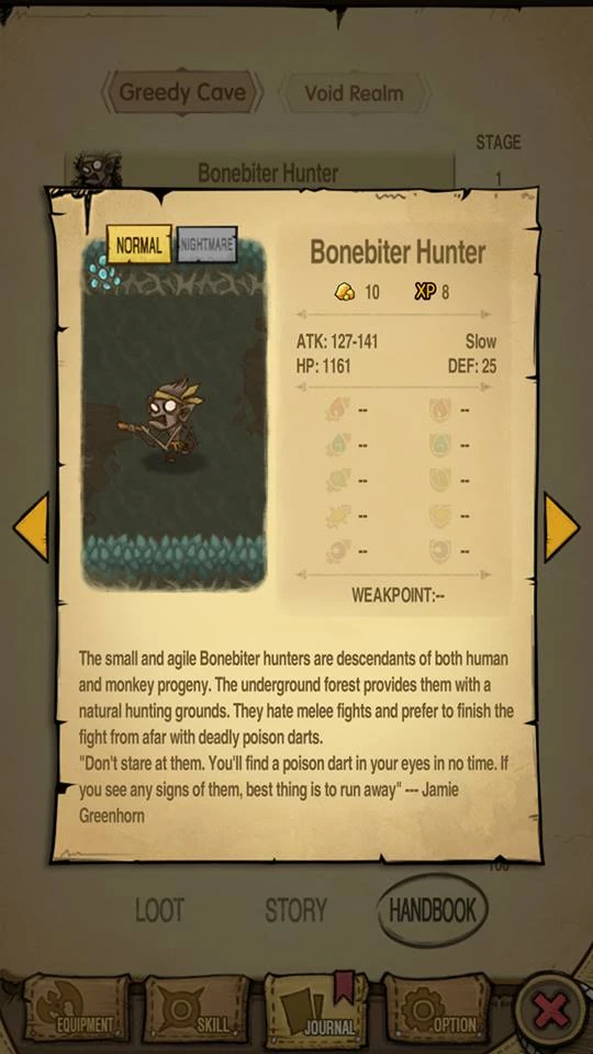 Bonebiter Hunter | Thegreedycave Wikia | Fandom