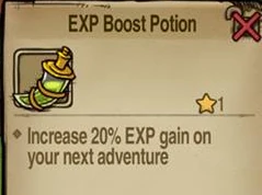 Exp Boost Potion | Thegreedycave Wikia | Fandom