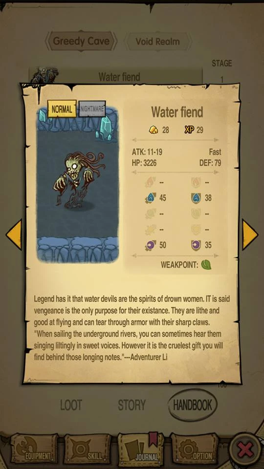 Water Fiend | Thegreedycave Wikia | Fandom