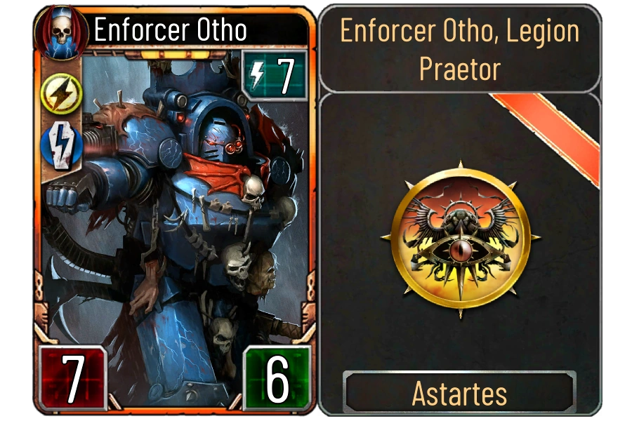 Enforcer Otho - Official Horus Heresy: Legions Wiki