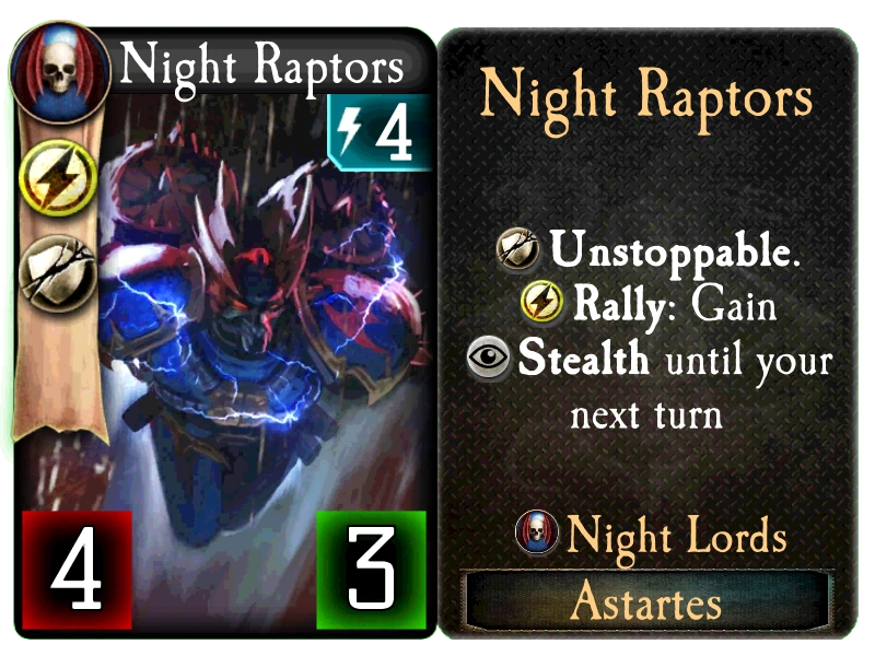 Night Raptors - Official Horus Heresy: Legions Wiki