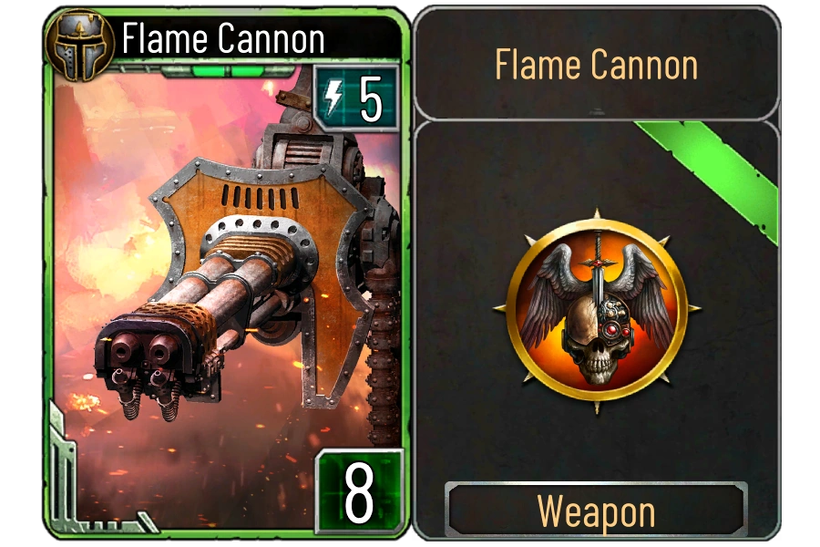 Flame Cannon - Official Horus Heresy: Legions Wiki