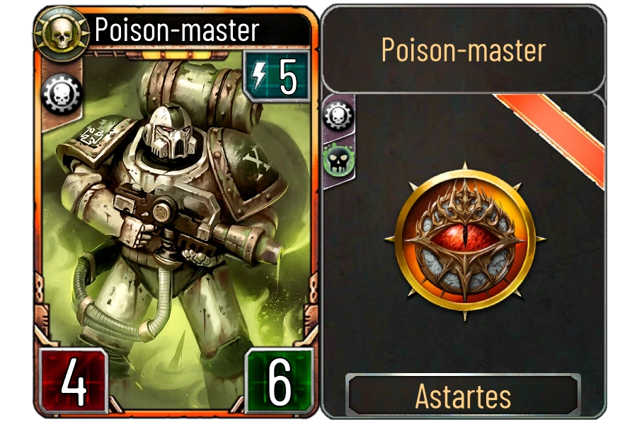 Poison-master - Official Horus Heresy: Legions Wiki