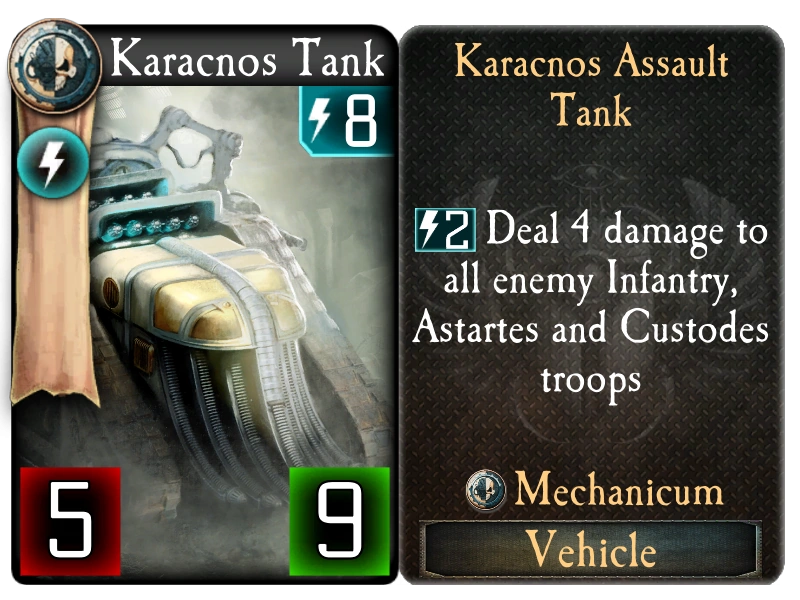 Karacnos Tank - Official Horus Heresy: Legions Wiki