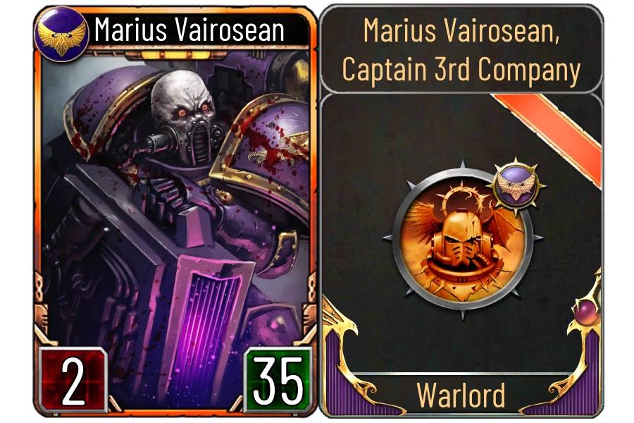 Marius Vairosean - Official Horus Heresy: Legions Wiki
