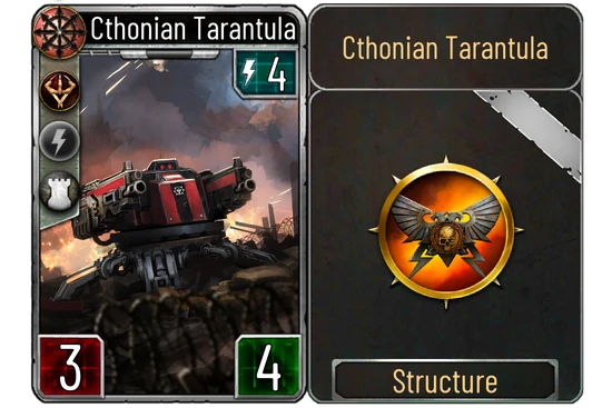 Cthonian Tarantula - Official Horus Heresy: Legions Wiki