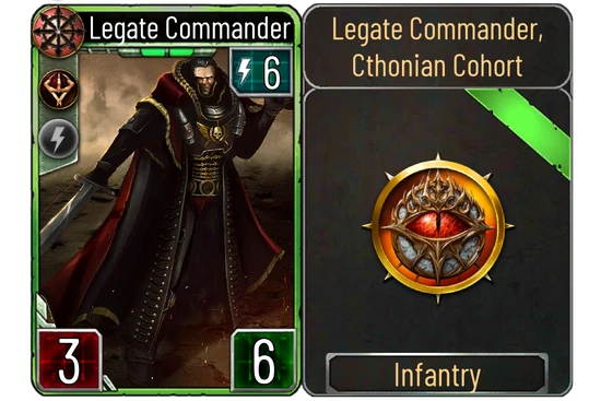Legate Commander - Official Horus Heresy: Legions Wiki