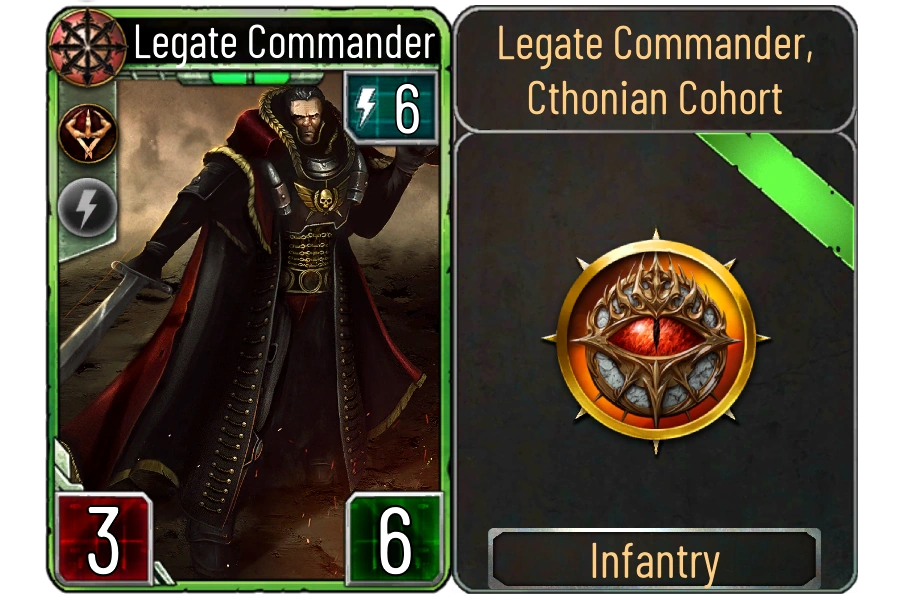 Legate Commander - Official Horus Heresy: Legions Wiki