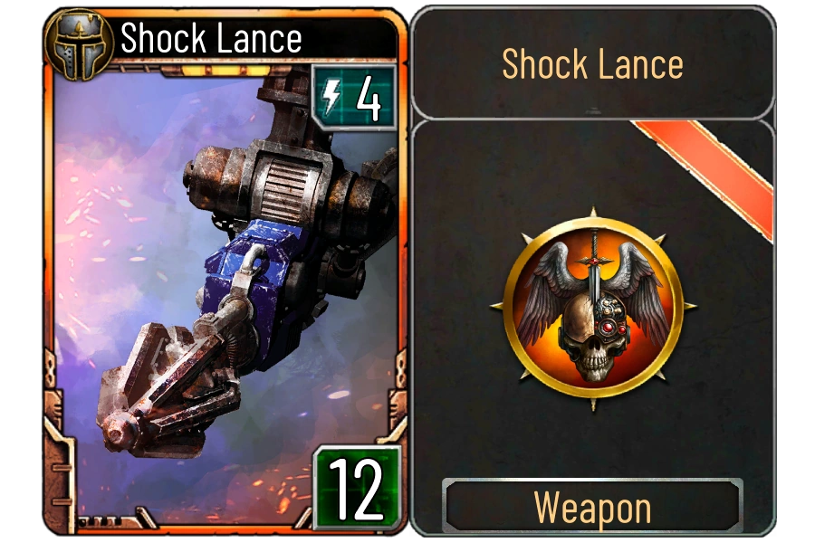 Shock Lance - Official Horus Heresy: Legions Wiki