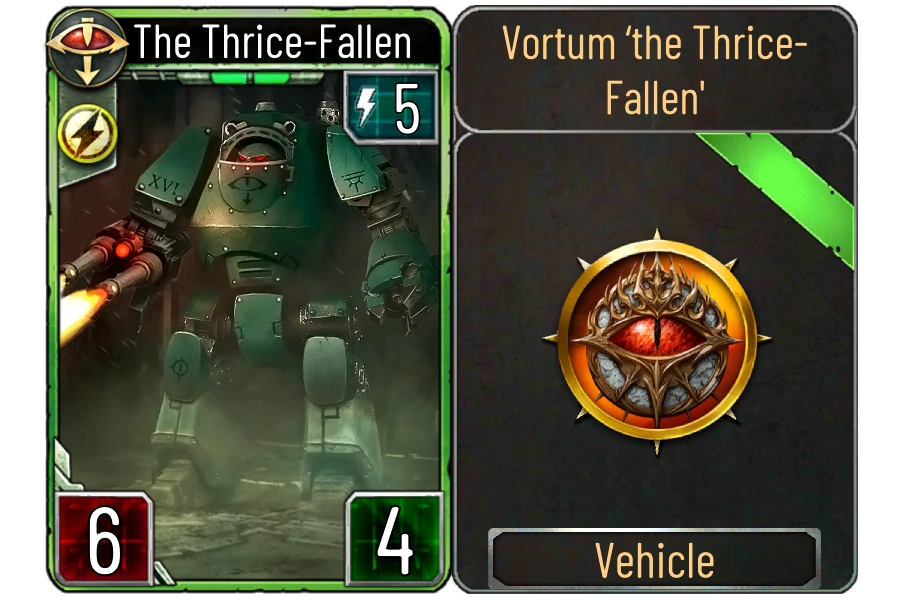 The Thrice-Fallen - Official Horus Heresy: Legions Wiki