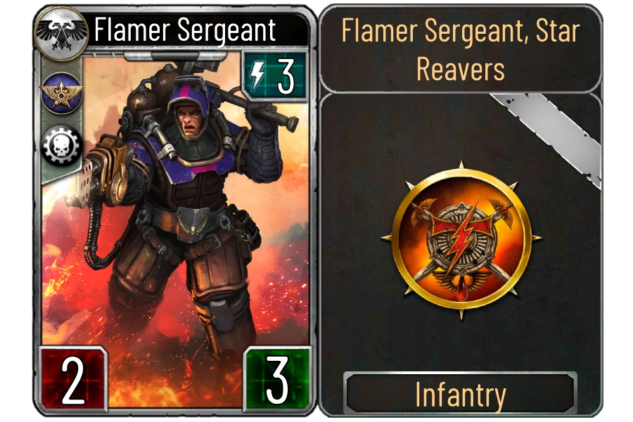 Flamer Sergeant - Official Horus Heresy: Legions Wiki