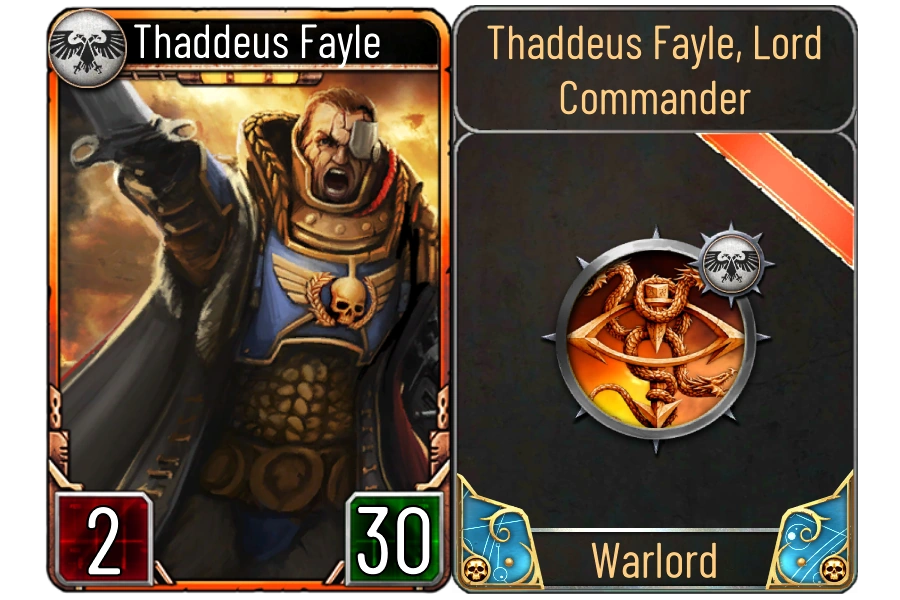 Thaddeus Fayle (Legacy) - Official Horus Heresy: Legions Wiki