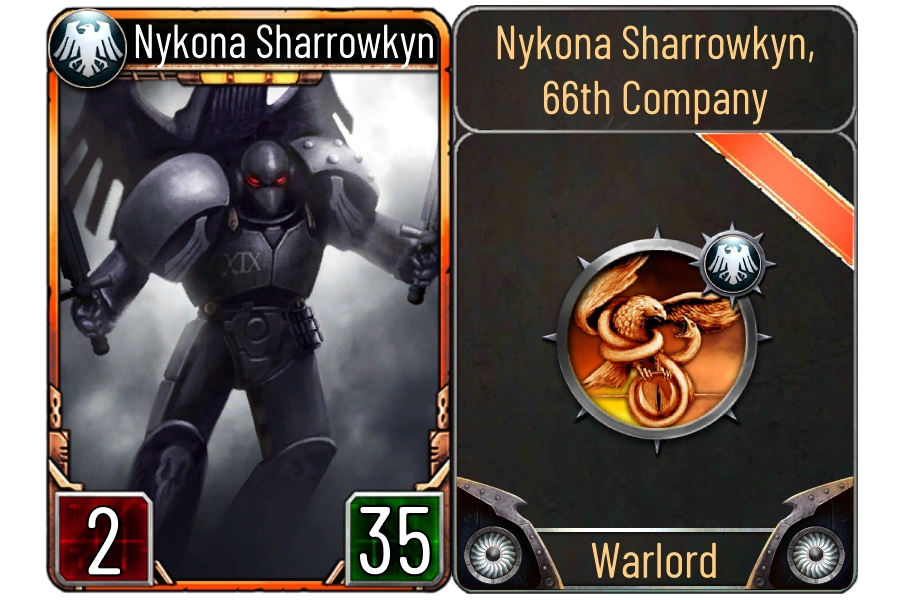 Nykona Sharrowkyn (Legacy) - Official Horus Heresy: Legions Wiki