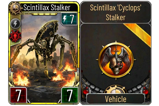 Scintillax Stalker - Official Horus Heresy: Legions Wiki