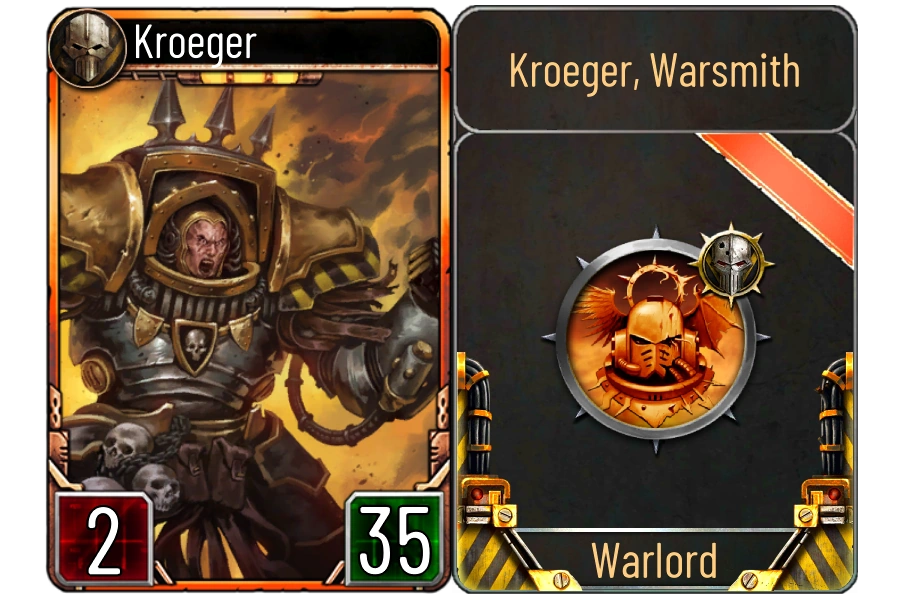 Kroeger - Official Horus Heresy: Legions Wiki