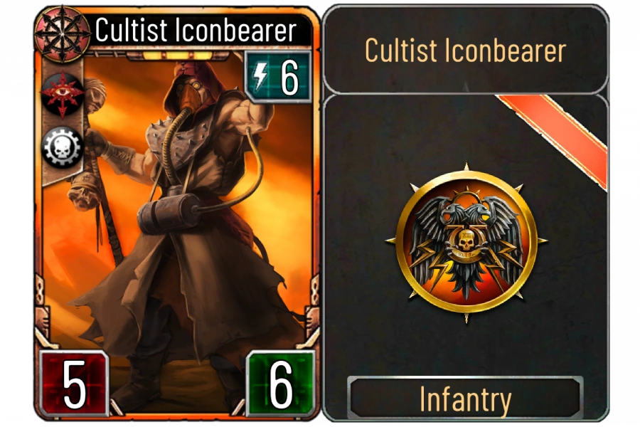 Cultist Iconbearer - Official Horus Heresy: Legions Wiki