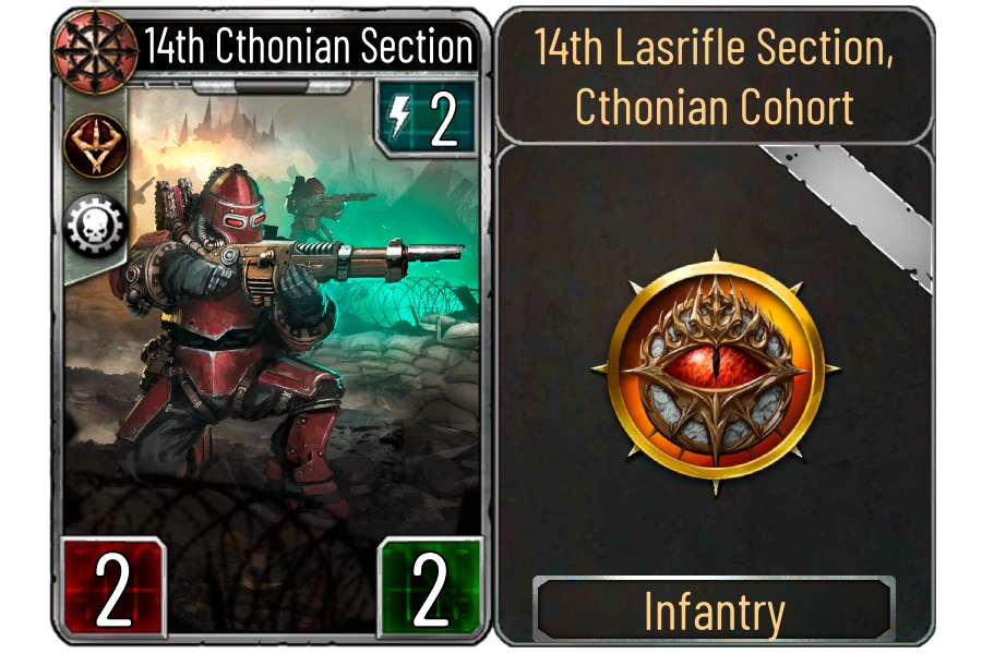 14th Cthonian Section - Official Horus Heresy: Legions Wiki