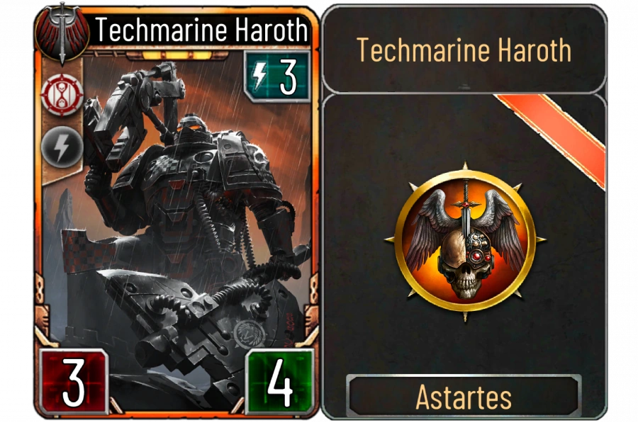 Techmarine Haroth - Official Horus Heresy: Legions Wiki