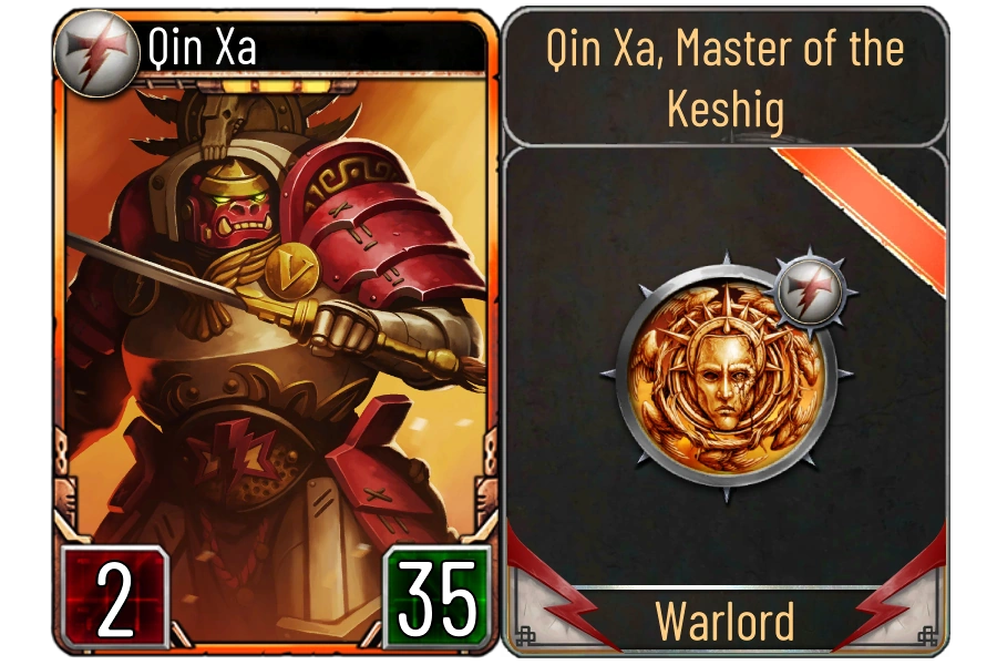 Qin Xa (Legacy) - Official Horus Heresy: Legions Wiki