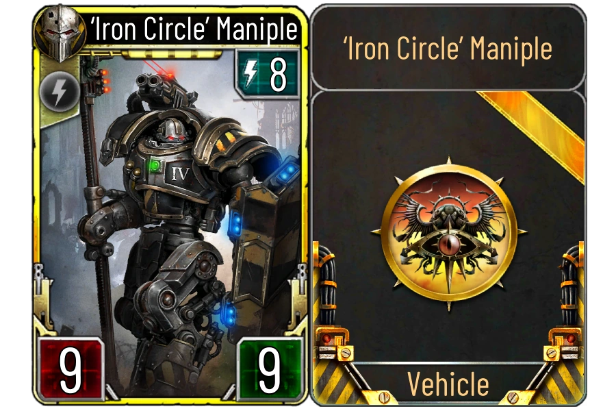'Iron Circle' Maniple - Official Horus Heresy: Legions Wiki