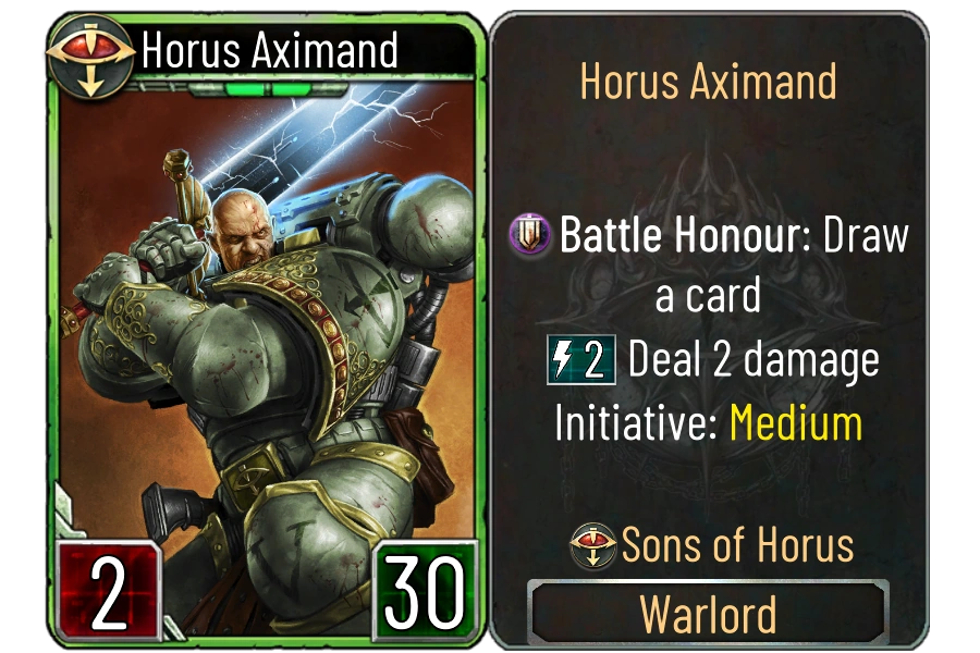 Horus Aximand - Official Horus Heresy: Legions Wiki