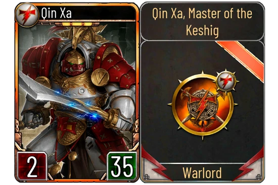 Qin Xa - Official Horus Heresy: Legions Wiki