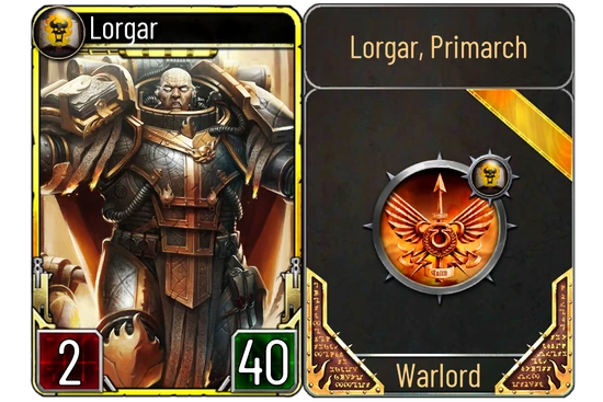 Lorgar (Legacy) - Official Horus Heresy: Legions Wiki