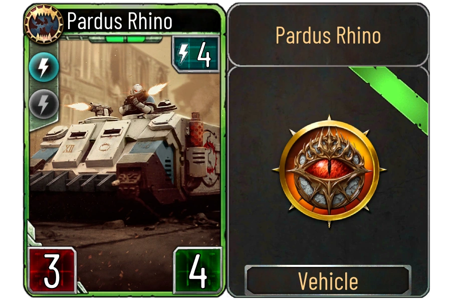 Pardus Rhino - Official Horus Heresy: Legions Wiki