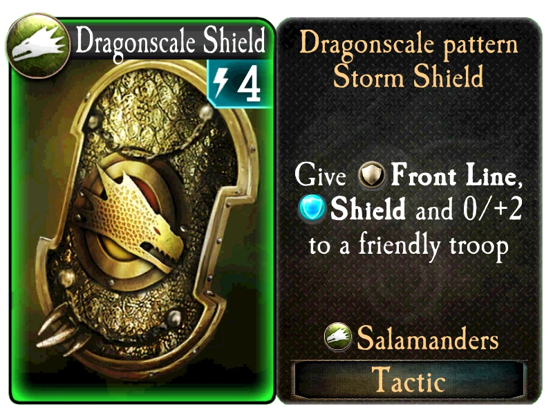 Dragonscale Shield - Official Horus Heresy: Legions Wiki