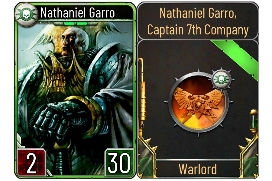 Nathaniel Garro (Legacy) - Official Horus Heresy: Legions Wiki
