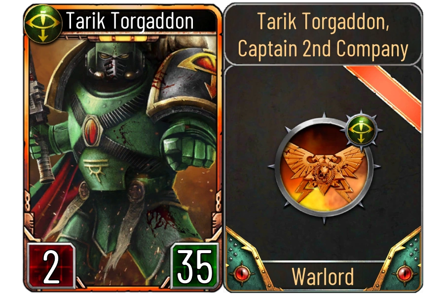Tarik Torgaddon (Legacy) - Official Horus Heresy: Legions Wiki
