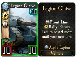 Legion Glaive - Official Horus Heresy: Legions Wiki