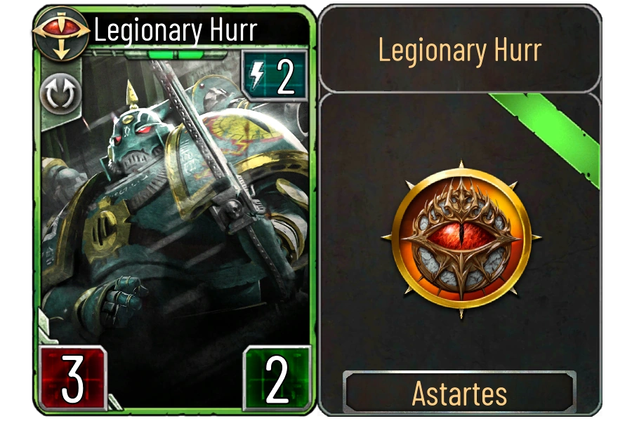 Legionary Hurr - Official Horus Heresy: Legions Wiki