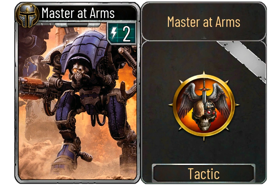 Master at Arms - Official Horus Heresy: Legions Wiki