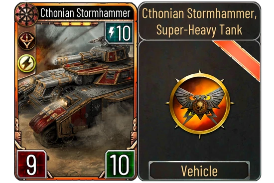 Cthonian Stormhammer - Official Horus Heresy: Legions Wiki
