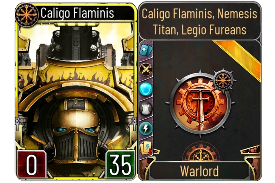 Caligo Flaminis - Official Horus Heresy: Legions Wiki